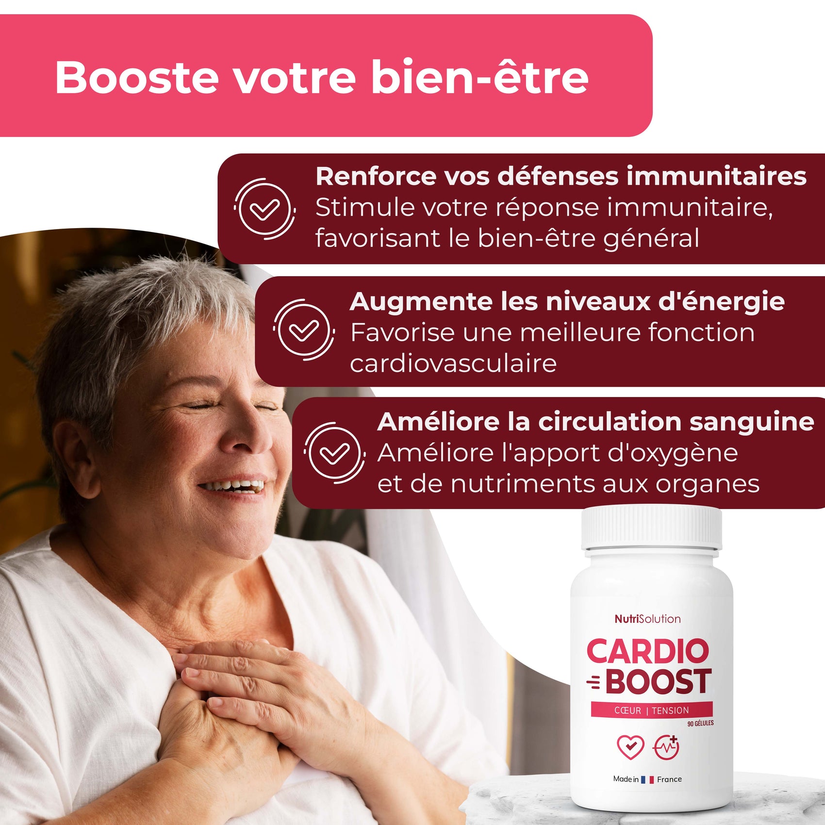 Cardio Boost : Complement Alimentaire Coeur